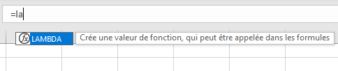 La fonction LAMBDA - Découvrir, Comprendre et Mettre en œuvre